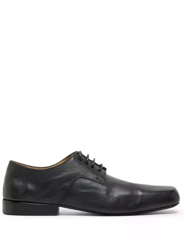Marsèll Naso Square-toe Derby Shoes - Black