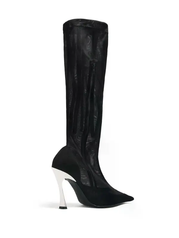 MUGLER Fang 95mm Mesh Boots