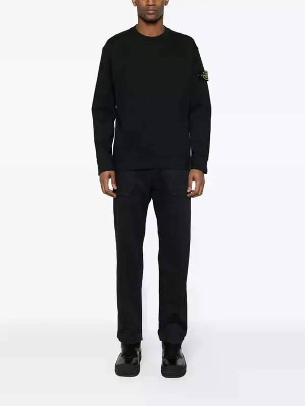 Stone Island Compass Cotton Sweatshirt