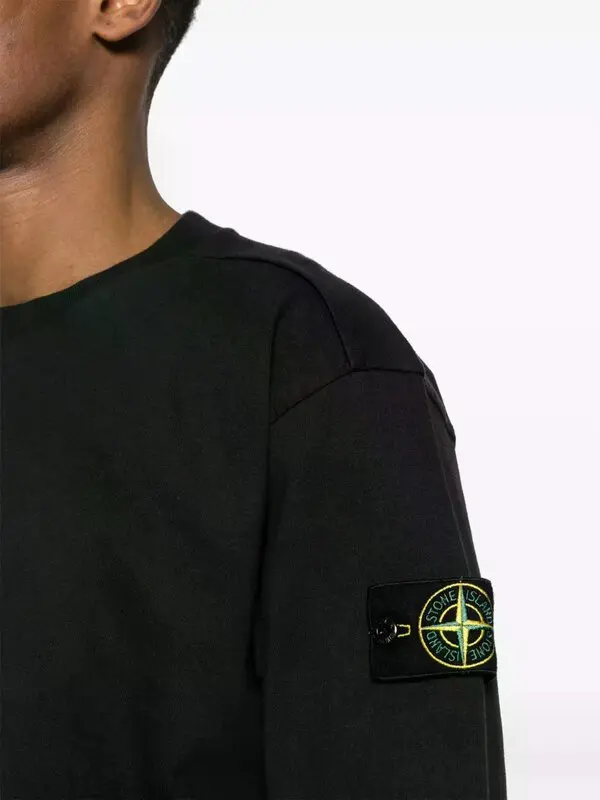 Stone Island Compass Cotton Sweatshirt