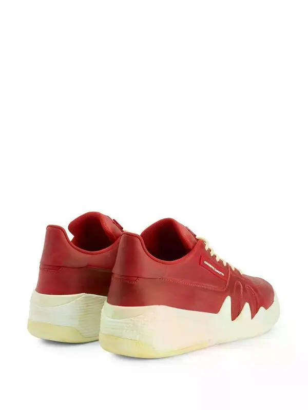 GIUSEPPE ZANOTTI Logo-plaque Low-top Sneakers