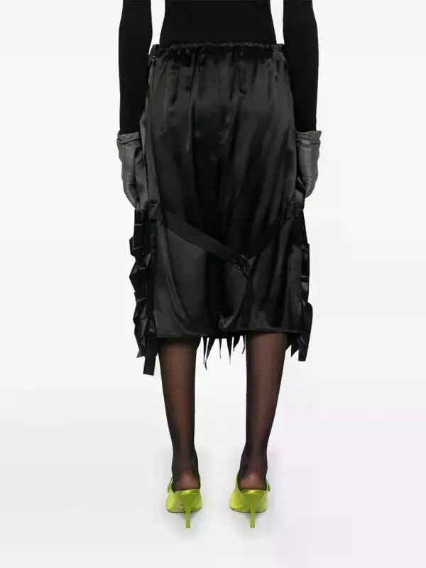 Prada Ribbon Embellishment Skirt
