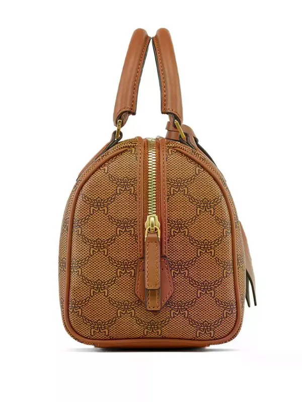 Mcm Ella Boston Tote Bag - Brown