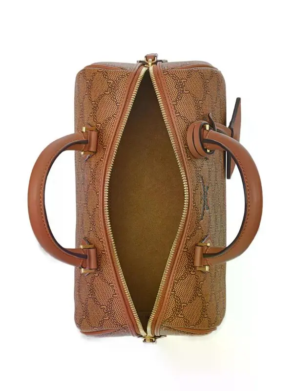 Mcm Ella Boston Tote Bag - Brown