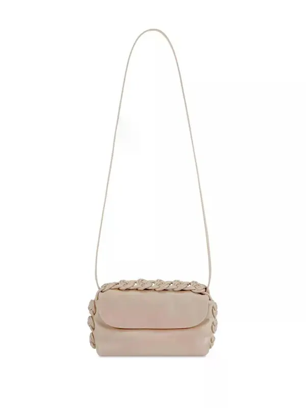 Shanghai Tang Rose Knot Clutch Bag - Neutrals