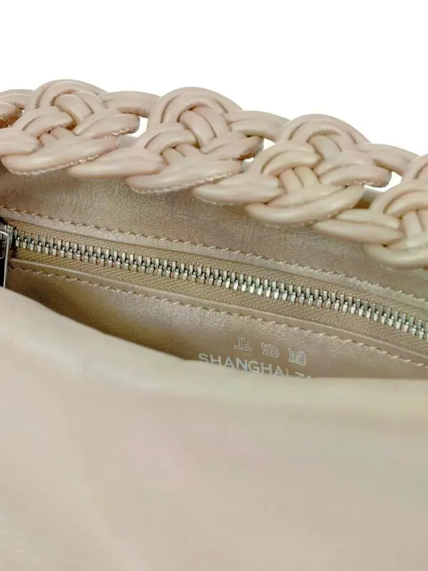 Shanghai Tang Rose Knot Clutch Bag - Neutrals