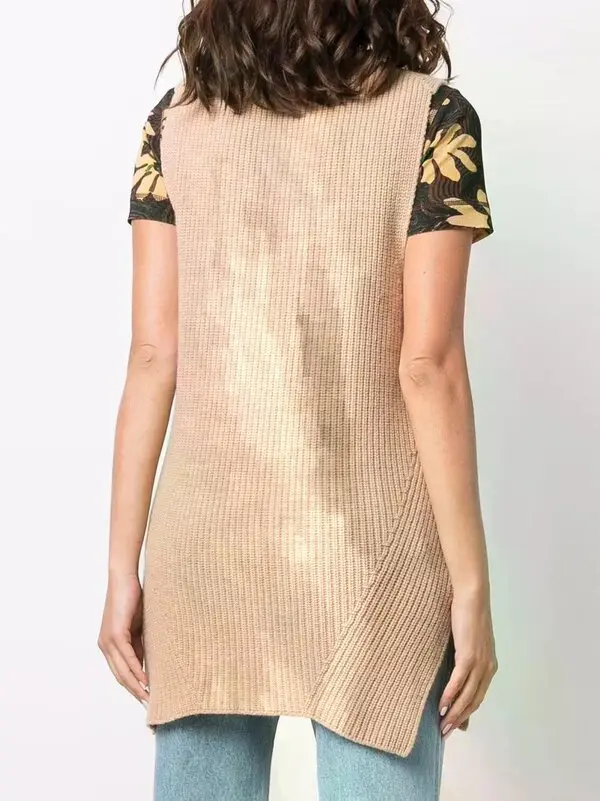 Nanushka Oversized Ribbed-knit Vest