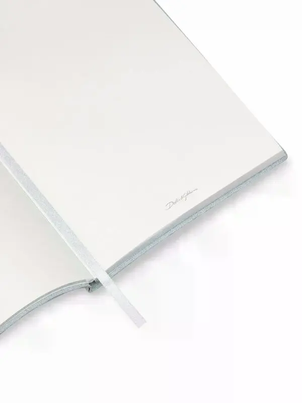 Dolce & Gabbana Medium Zebra-print Leather Blank Notebook