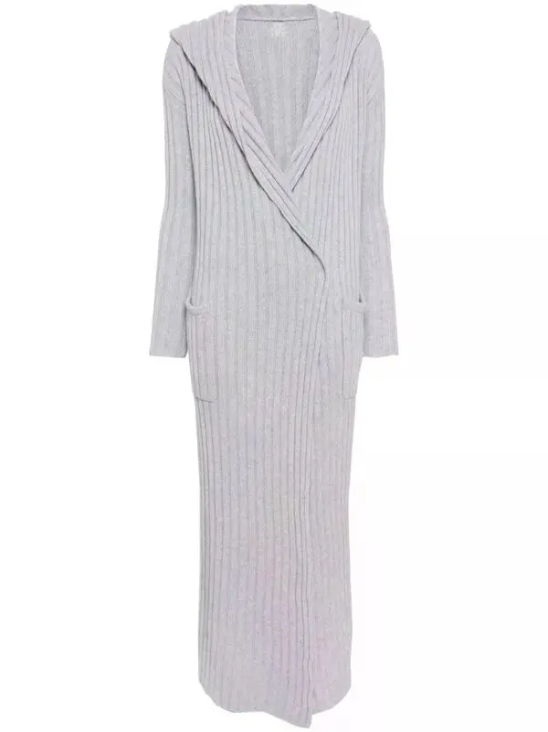 TEDDY CASHMERE Amalfi Chunky Knit Cashmere Cardigan - Grey