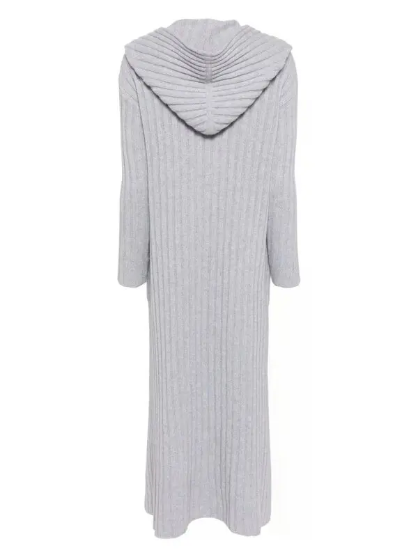 TEDDY CASHMERE Amalfi Chunky Knit Cashmere Cardigan - Grey