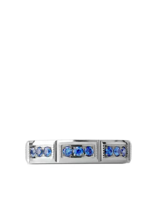 OFFICINA BERNARDI 18kt White Gold Sapphire Ring - Silver
