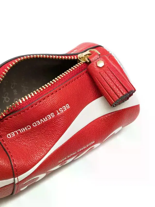 ANYA HINDMARCH Coca Cola Leather Coin Purse - Red