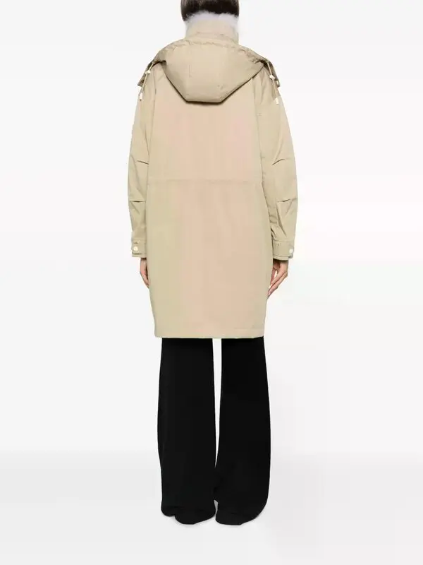 YVES SALOMON Hooded Midi Parka