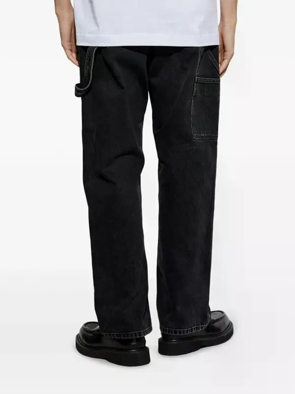 Dolce & Gabbana Appliqué Straight Leg Jeans