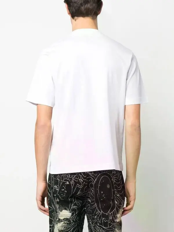 Études Studio Logo-embroidered Organic Cotton T-shirt - White