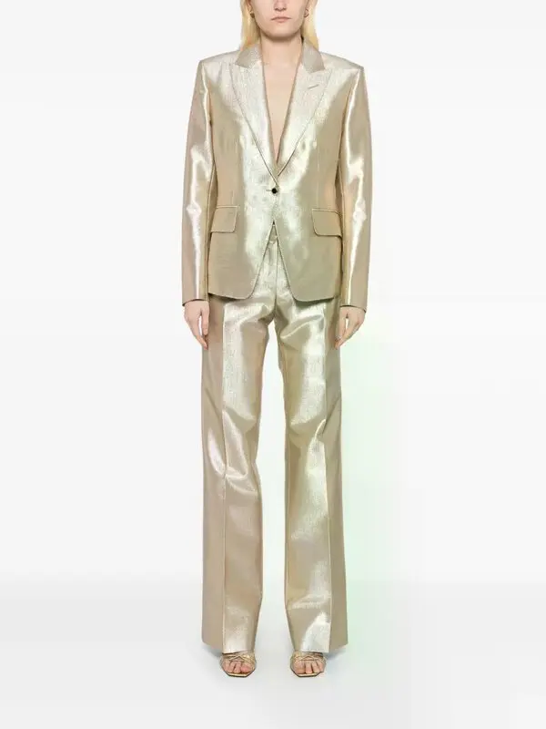 TOM FORD Tailored Metallic Trousers