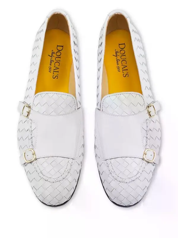 DOUCAL'S Double-buckle Loafers