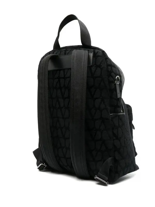 Valentino Garavani Vlogo Signature Jacquard Backpack