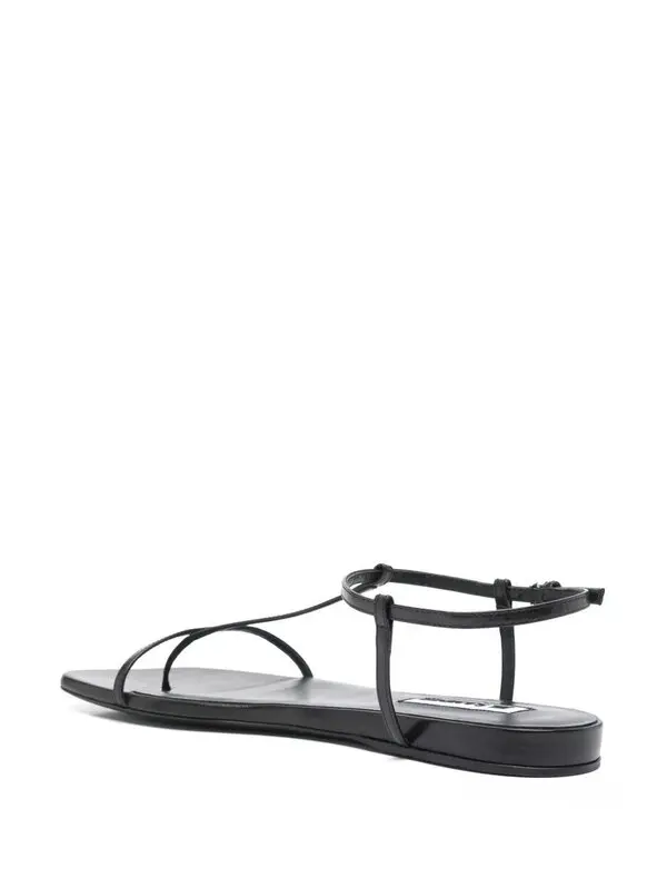 JIL SANDER Buckle-fastening Leather Sandals