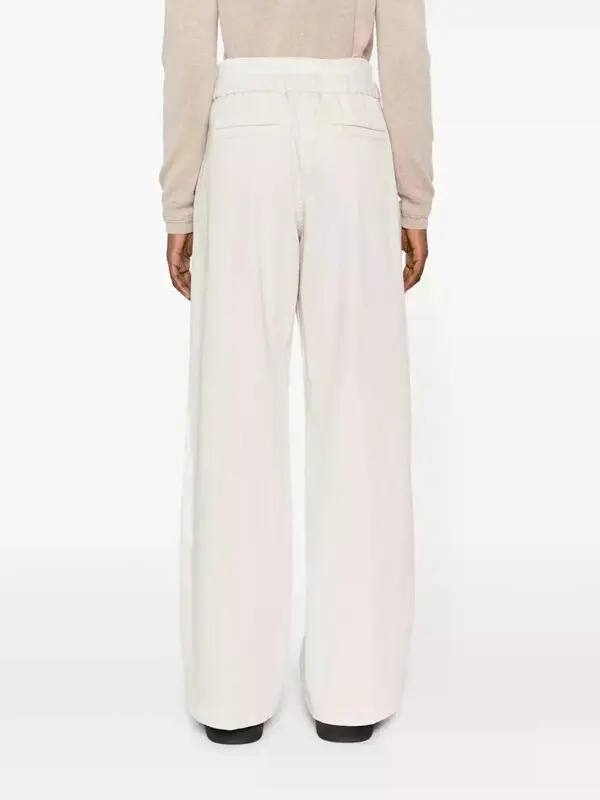 Brunello Cucinelli Straight-leg Drawstring Trousers