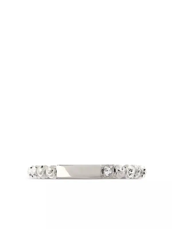 OFFICINA BERNARDI 18kt White Gold Moon Diamond Ring