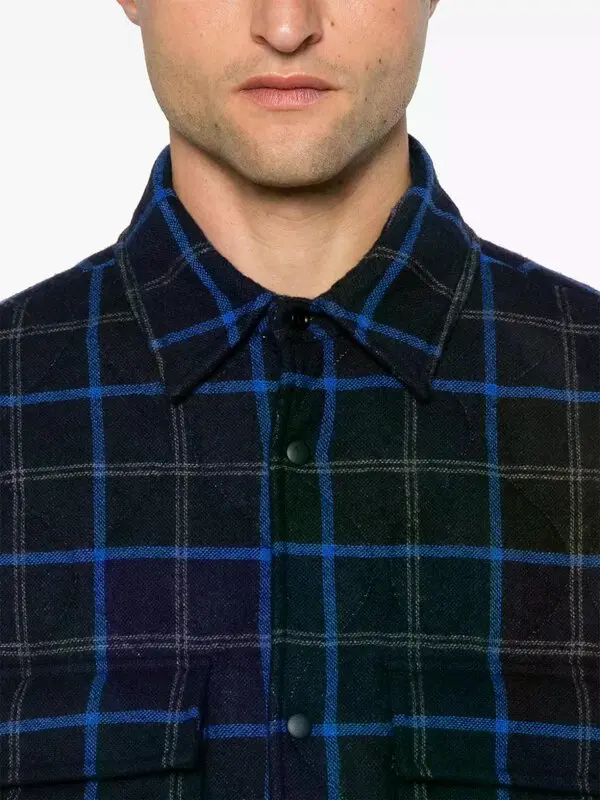 Aspesi Tattersall-check Shirt