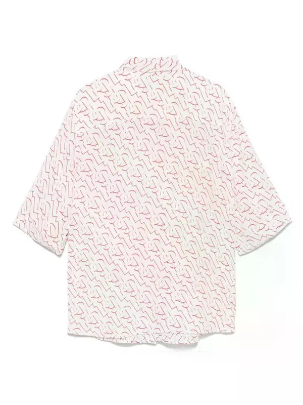 Liu Jo Monogram Print Shirt