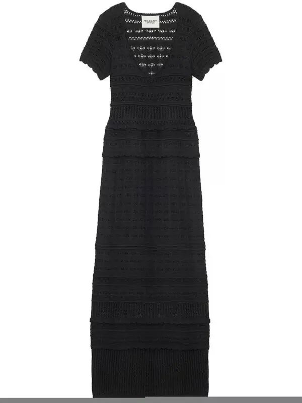 MARANT ETOILE Aurore Maxi Dress - Black