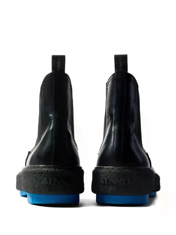 Sunnei Cemento Chelsea Boots - Black