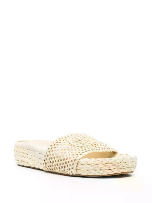 Chloé Isla Slides - Neutrals