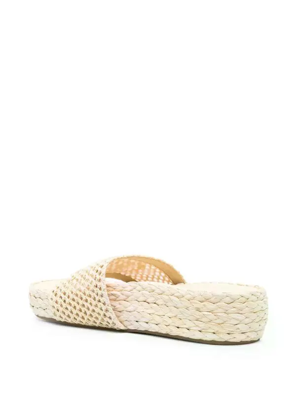 Chloé Isla Slides - Neutrals