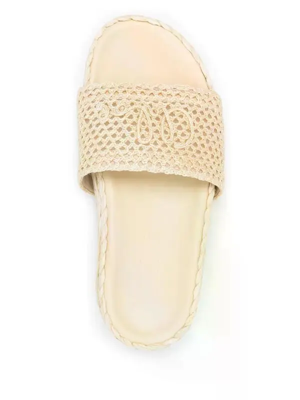 Chloé Isla Slides - Neutrals