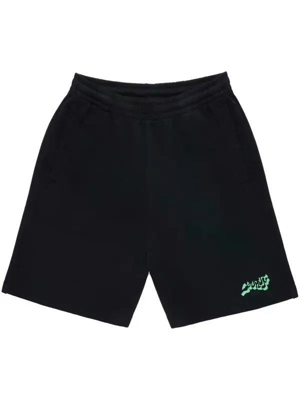 COUNTY OF MILAN Cotton Festival Shorts - Black