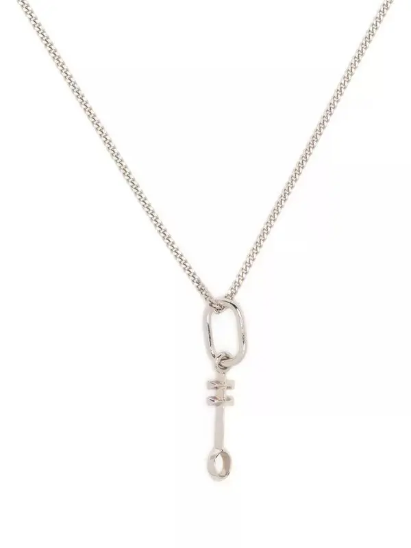 CAPSULE ELEVEN Nefer Symbol Necklace - Silver