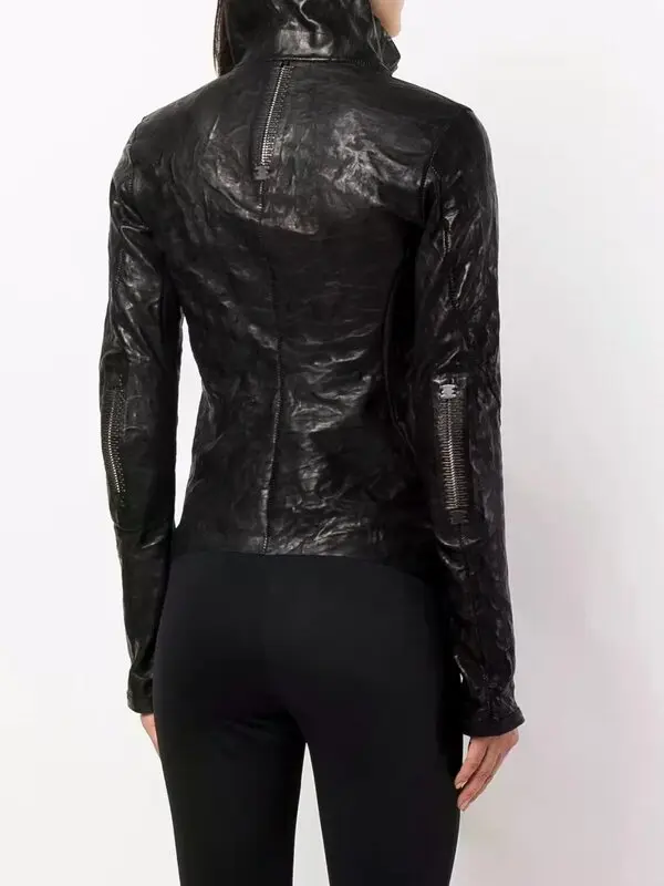 ISAAC SELLAM EXPERIENCE Prudent Leather Jacket