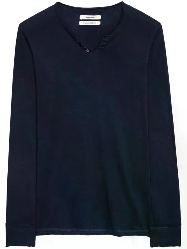 Zadig&Voltaire Monastir T-shirt - Blue