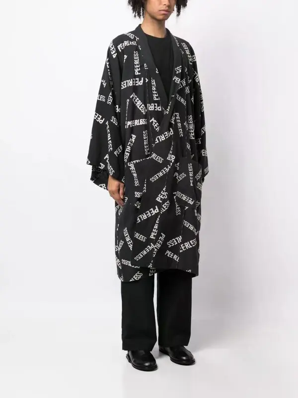 Visvim Slogan Print Wide-sleeve Jacket