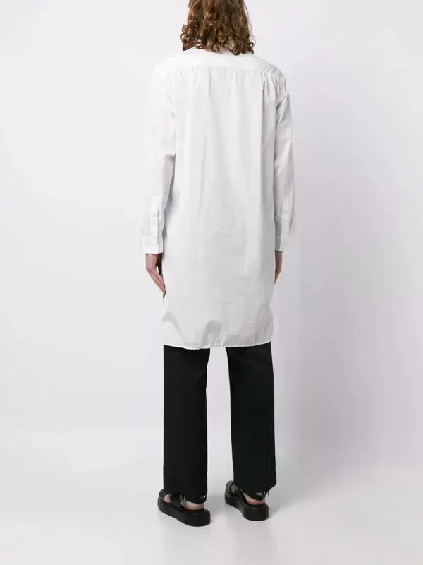 Yohji Yamamoto Collar-detailed Cotton Shirt