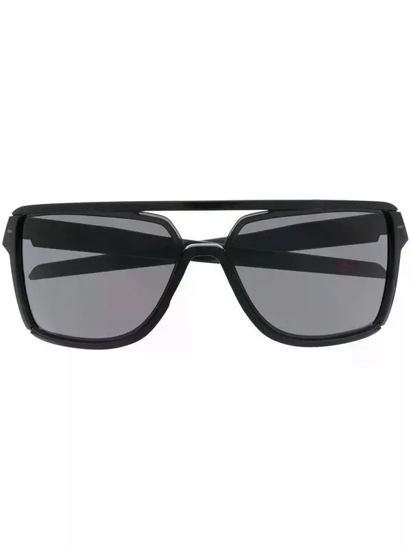 Oakley Logo-plaque D-frame Sunglasses - Black