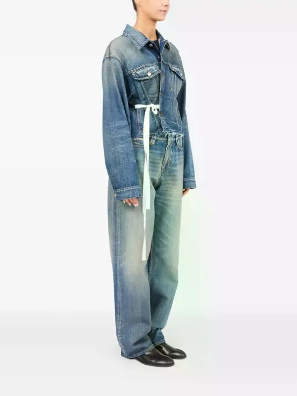 MAISON MARGIELA Belted Denim Jacket