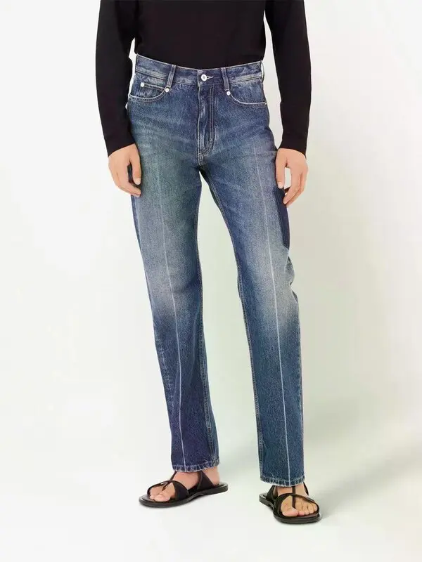 FERRAGAMO Straight-leg Denim Trousers