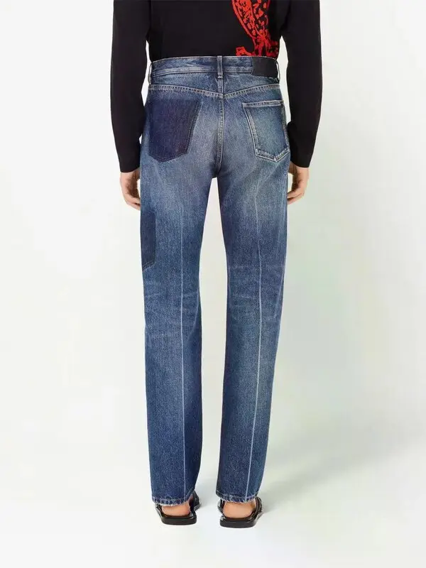 FERRAGAMO Straight-leg Denim Trousers