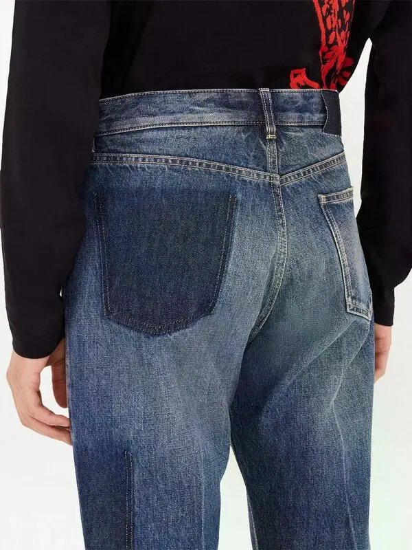 FERRAGAMO Straight-leg Denim Trousers