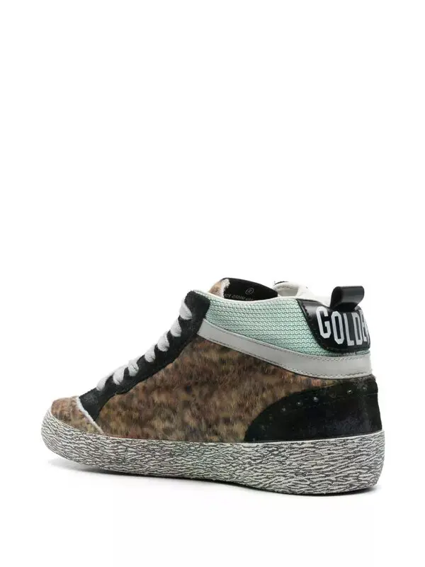 GOLDEN GOOSE Mid Star Double Quarter Sneakers