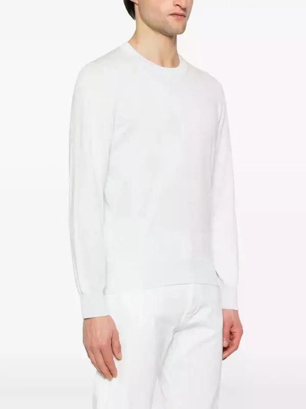 Brunello Cucinelli Fine-knit Crew Neck T-shirt