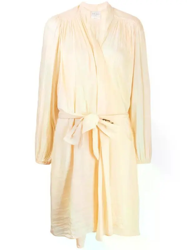 FORTE_FORTE Waist-tied Fitted Robe