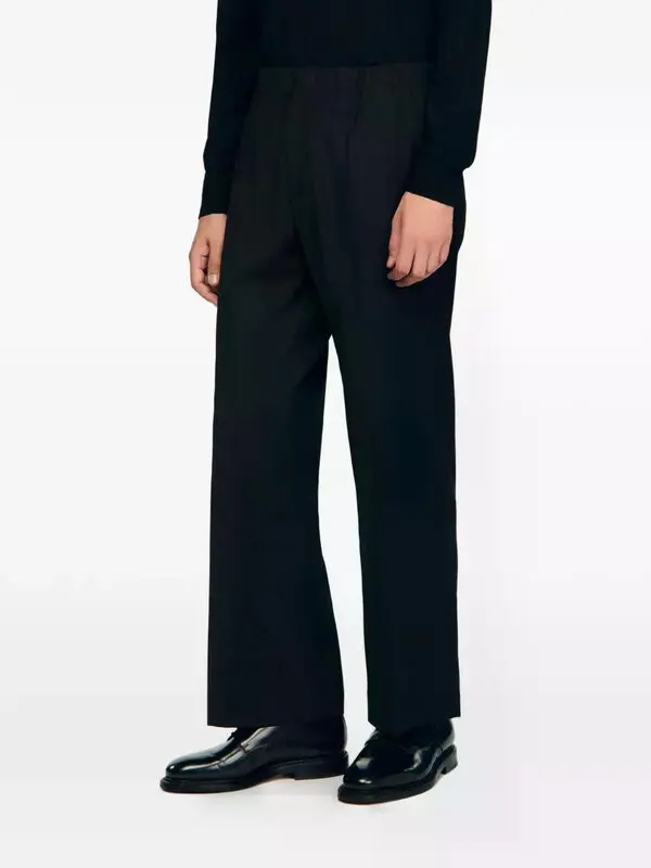Sandro Wide-leg Trousers
