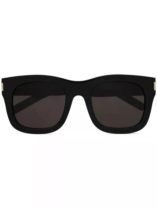 Saint Laurent Sl 650 Monceau Square-frame Sunglasses - Black