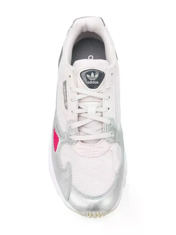 Adidas Falcon Leather-trimmed Sneakers