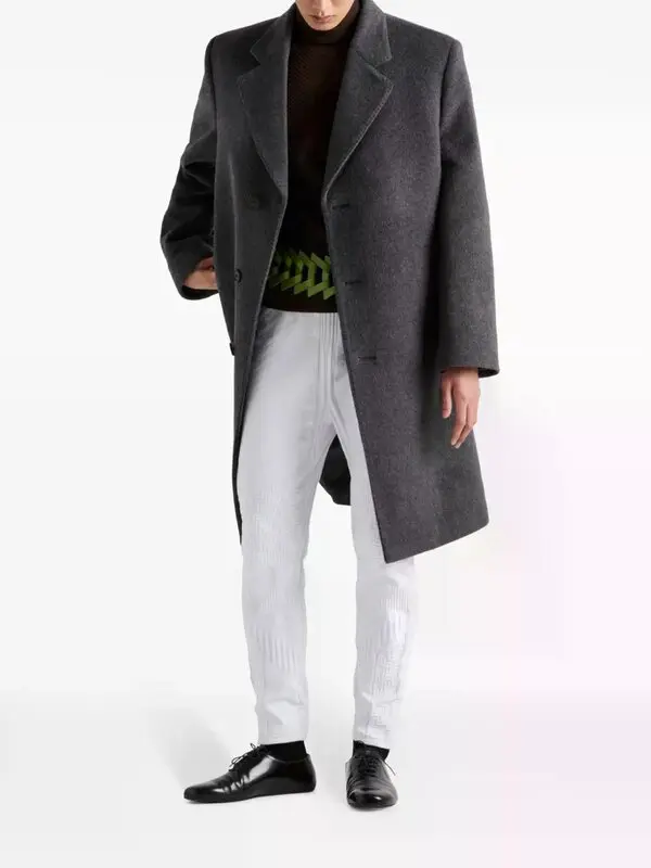 Prada Technical Fabric Jacquard Pants